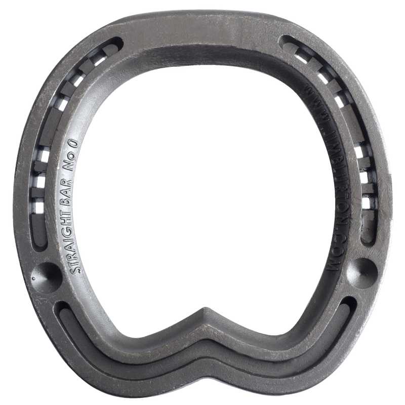 therapeutic horse shoe jim blurton steel straight bar shoe