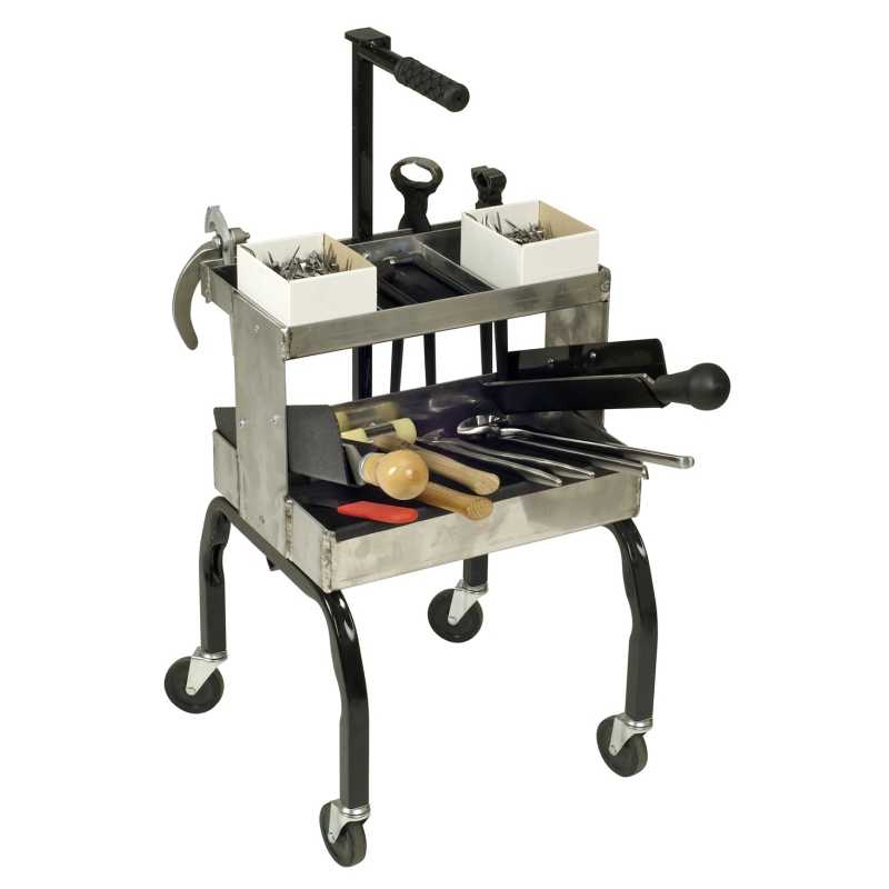 NC BOSS ALUMINIUM SHOEING BOX, hoofstands, farriery tools, michel ...