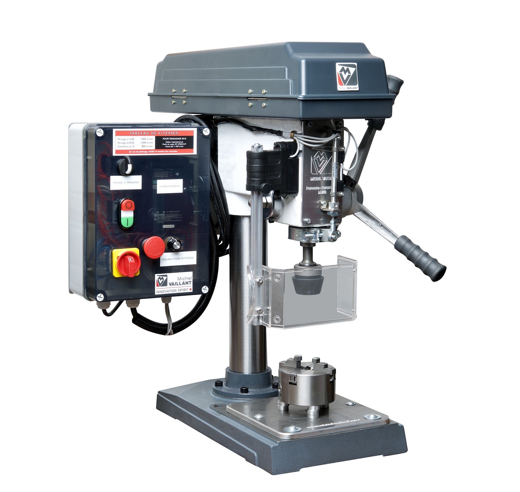 PERCEUSE TARAUDEUSE MV23 Vario - machine à chanfreiner et tarauder les ...